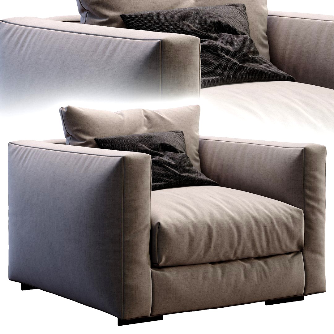 Flexform Armchair Magnum 3d model