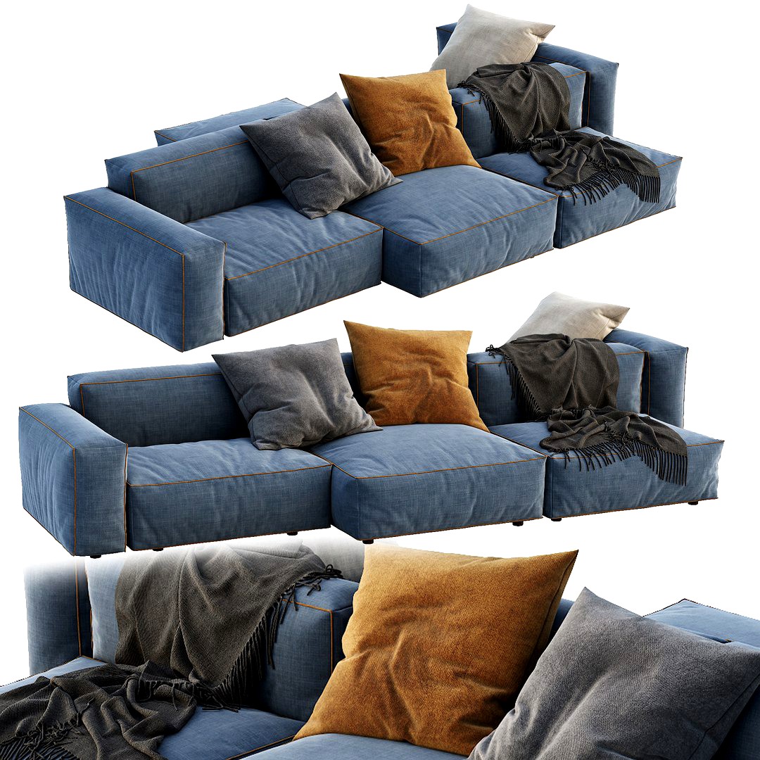flexteam Sofa Reef 3d model