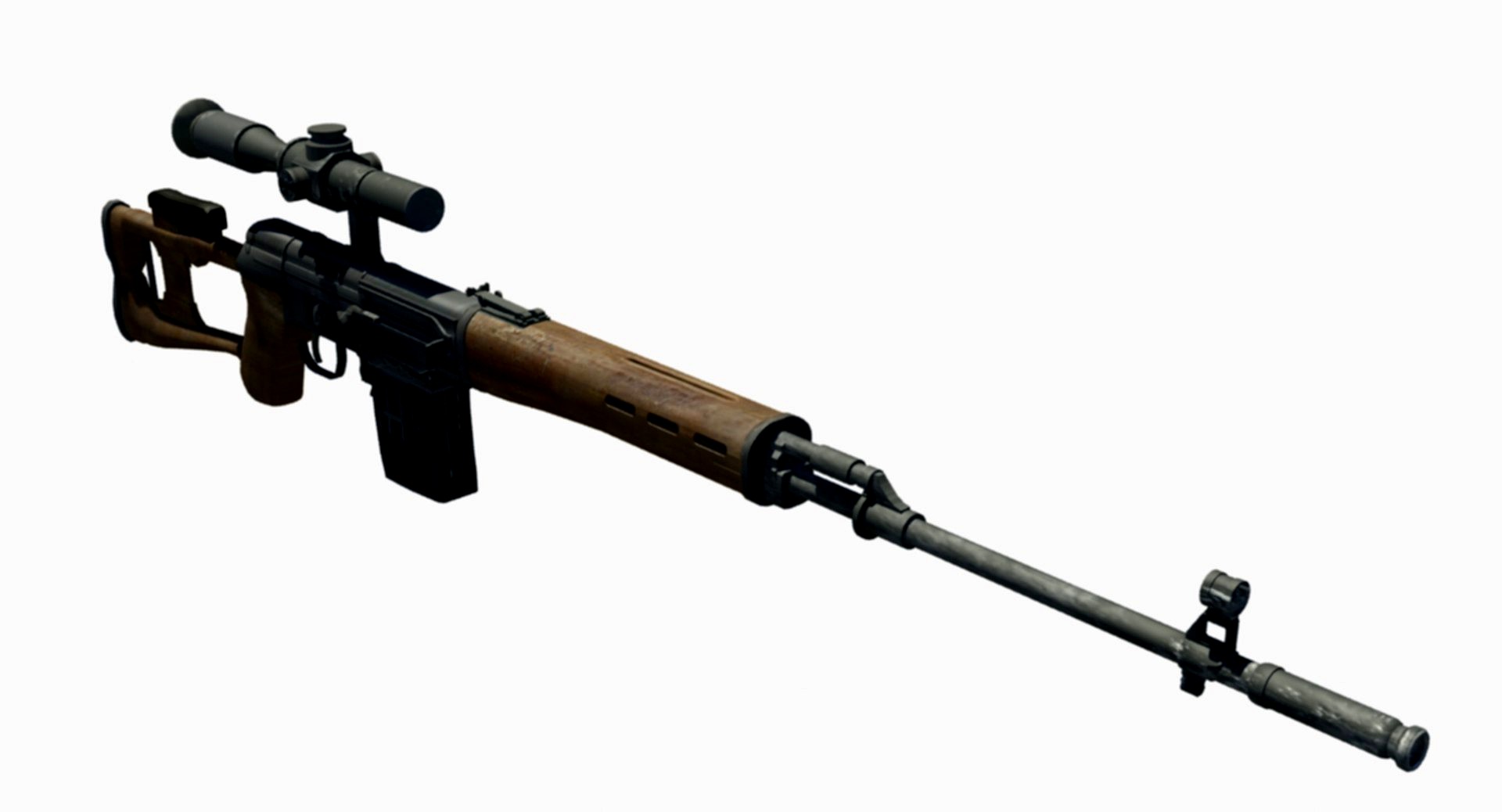 Dragunov Sniper Rifle 3d model