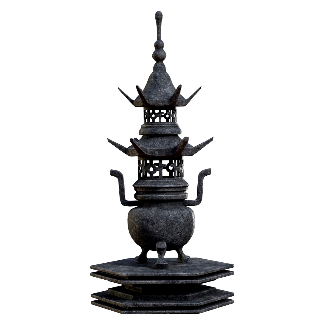 censer V1 PBR 3d model