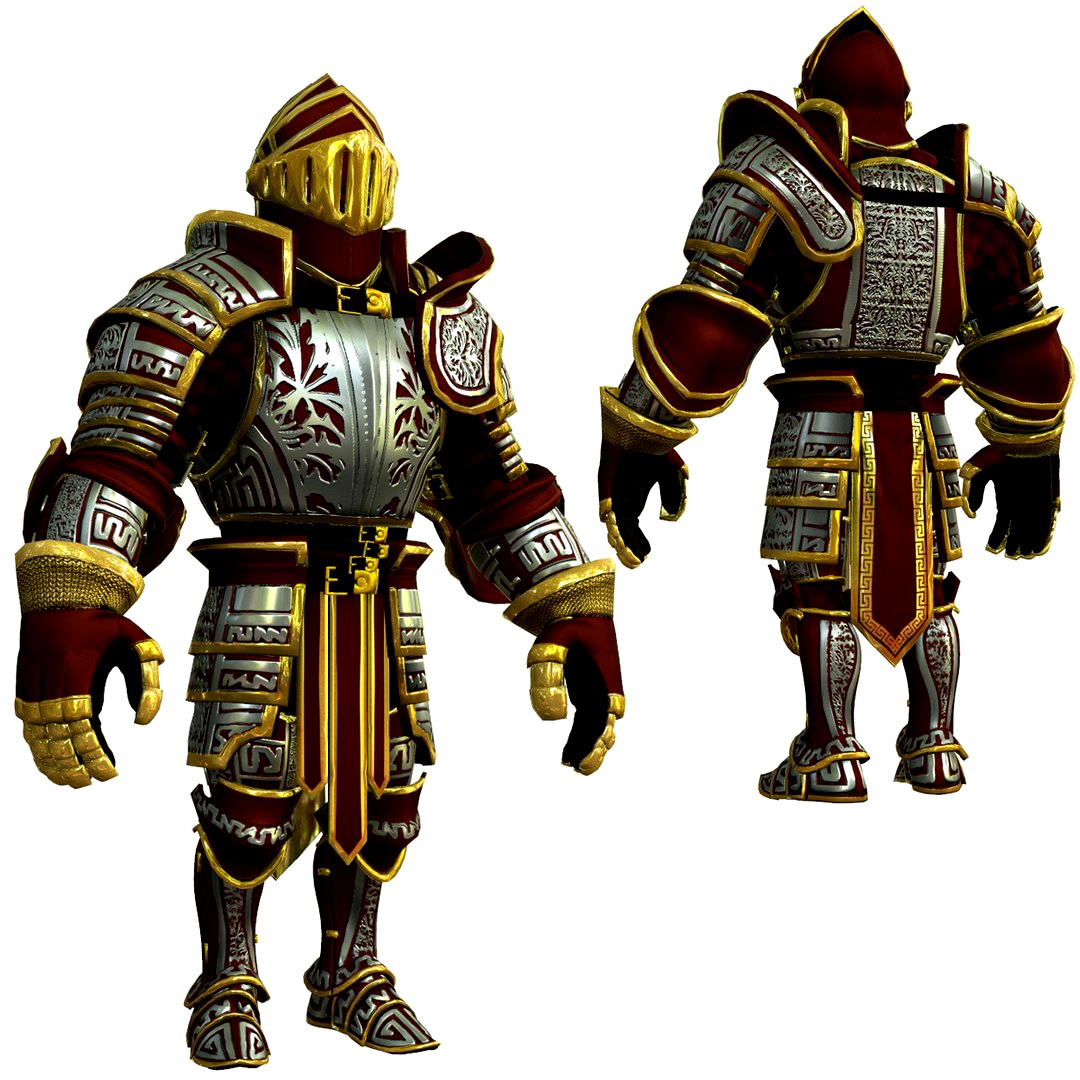 Game Knights (Series A) K3b 3d model