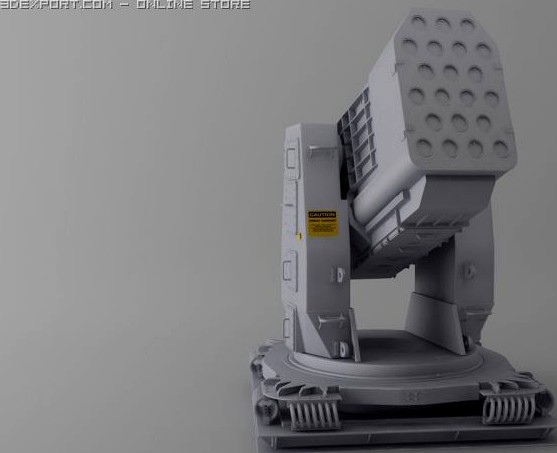 RIM 116 Launcher 3D Model