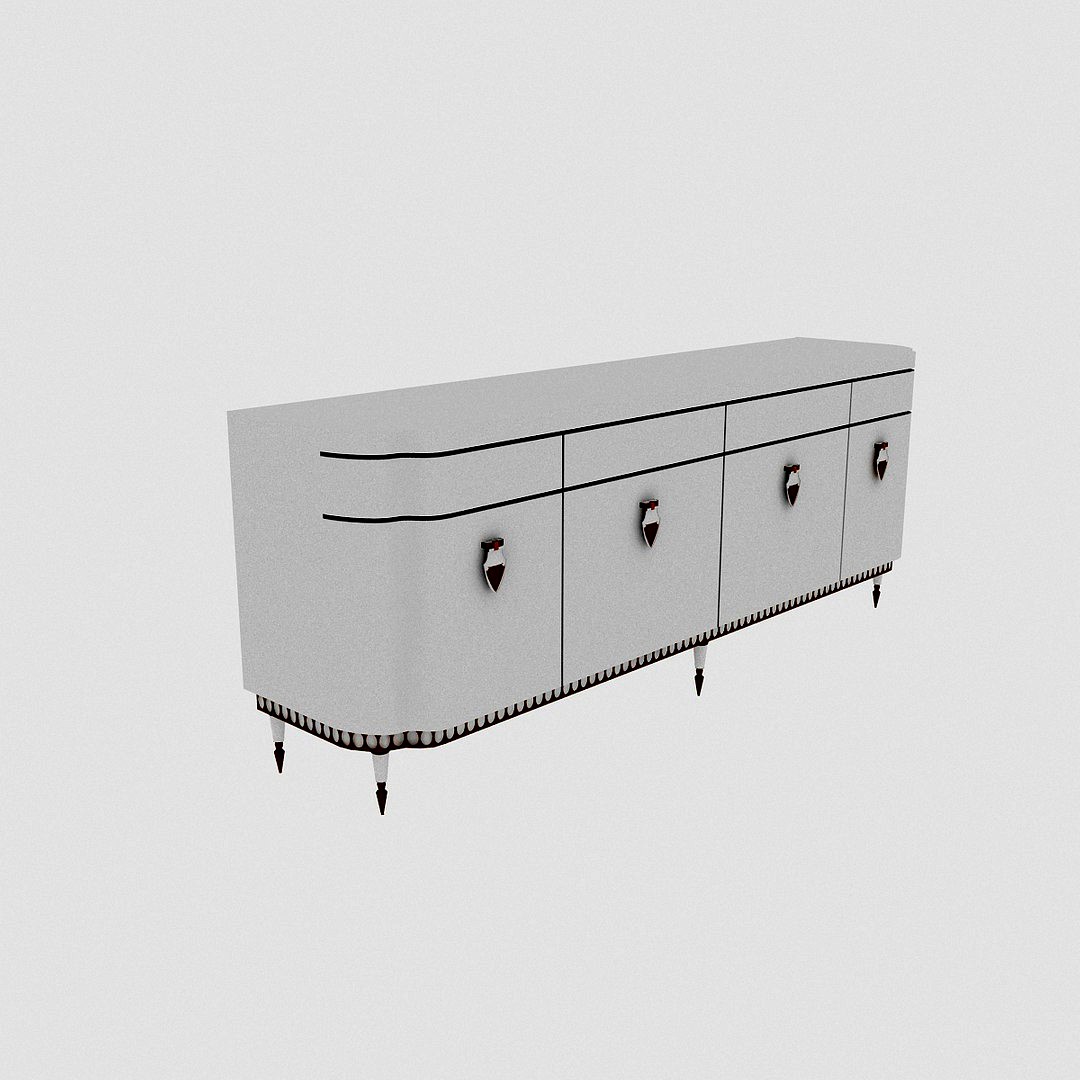 Classic Cabinet Model 3d