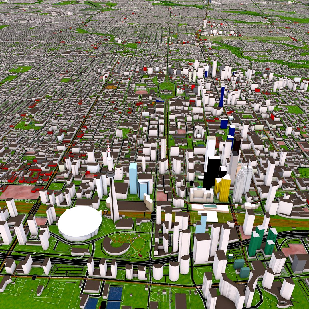 Toronto City 3d Model