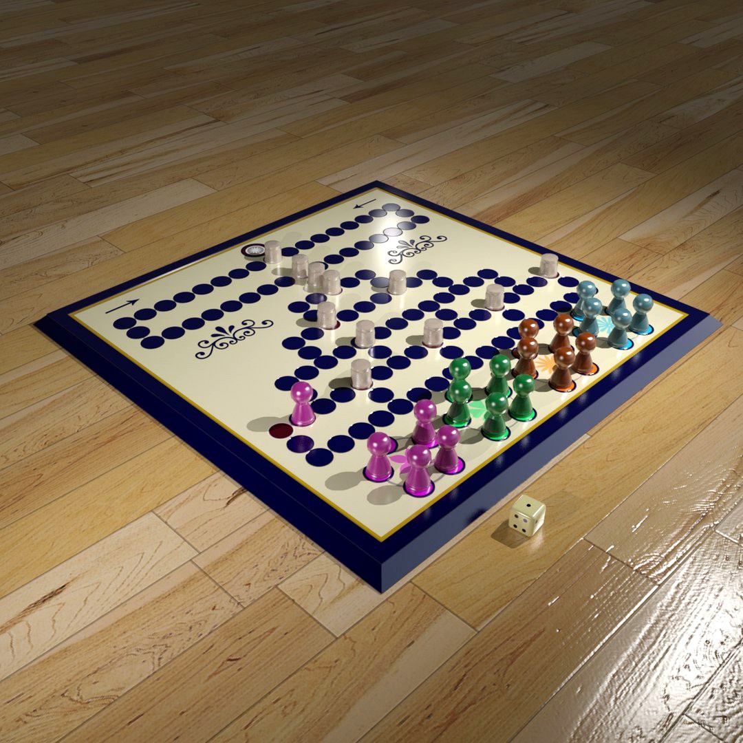 Barricade Board Game 3d model