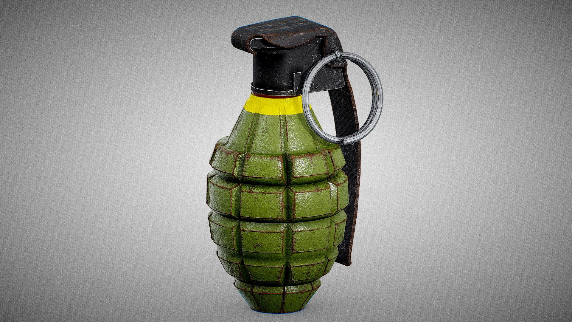 Game ready Grenade 3d model