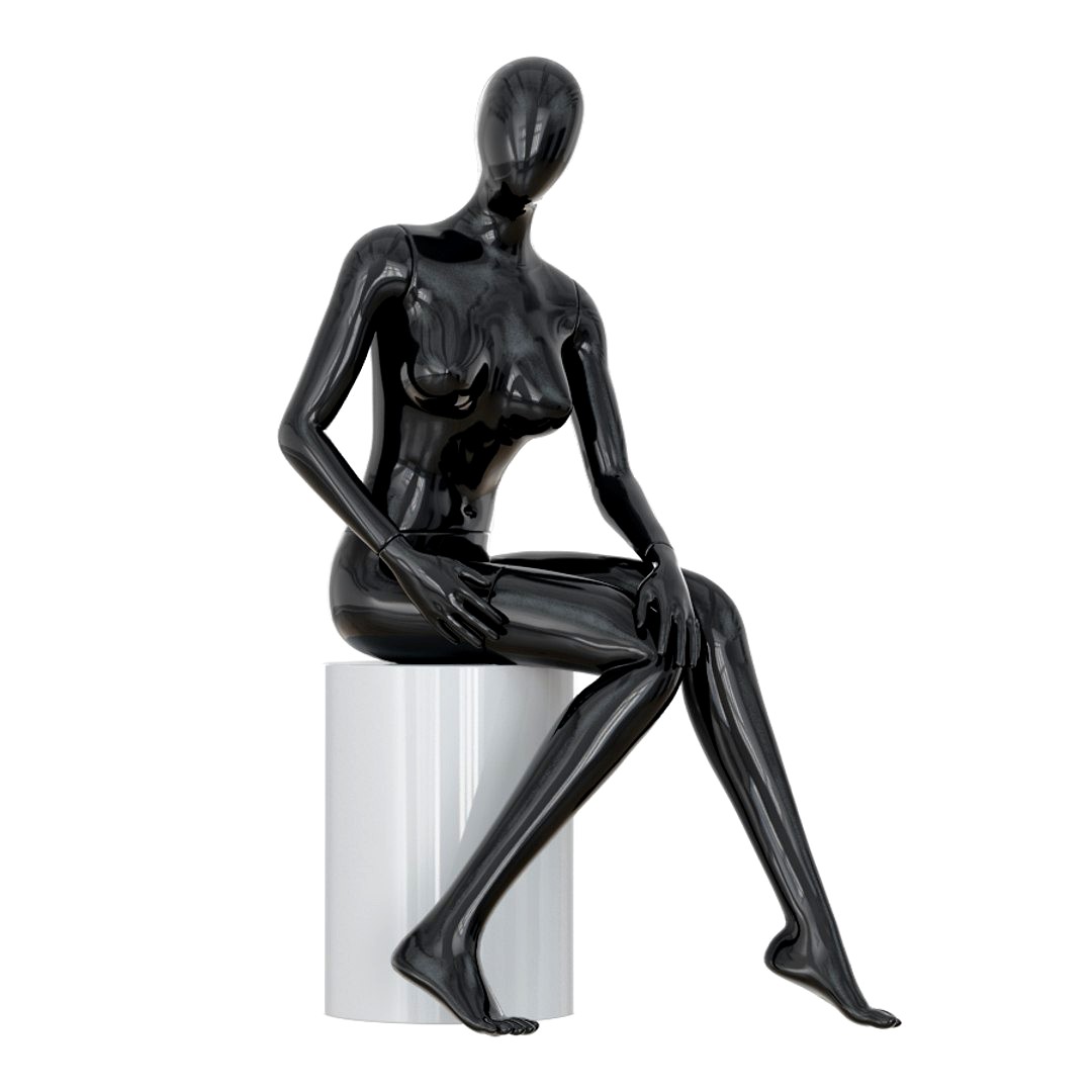 Abstract female mannequin 20 3d model