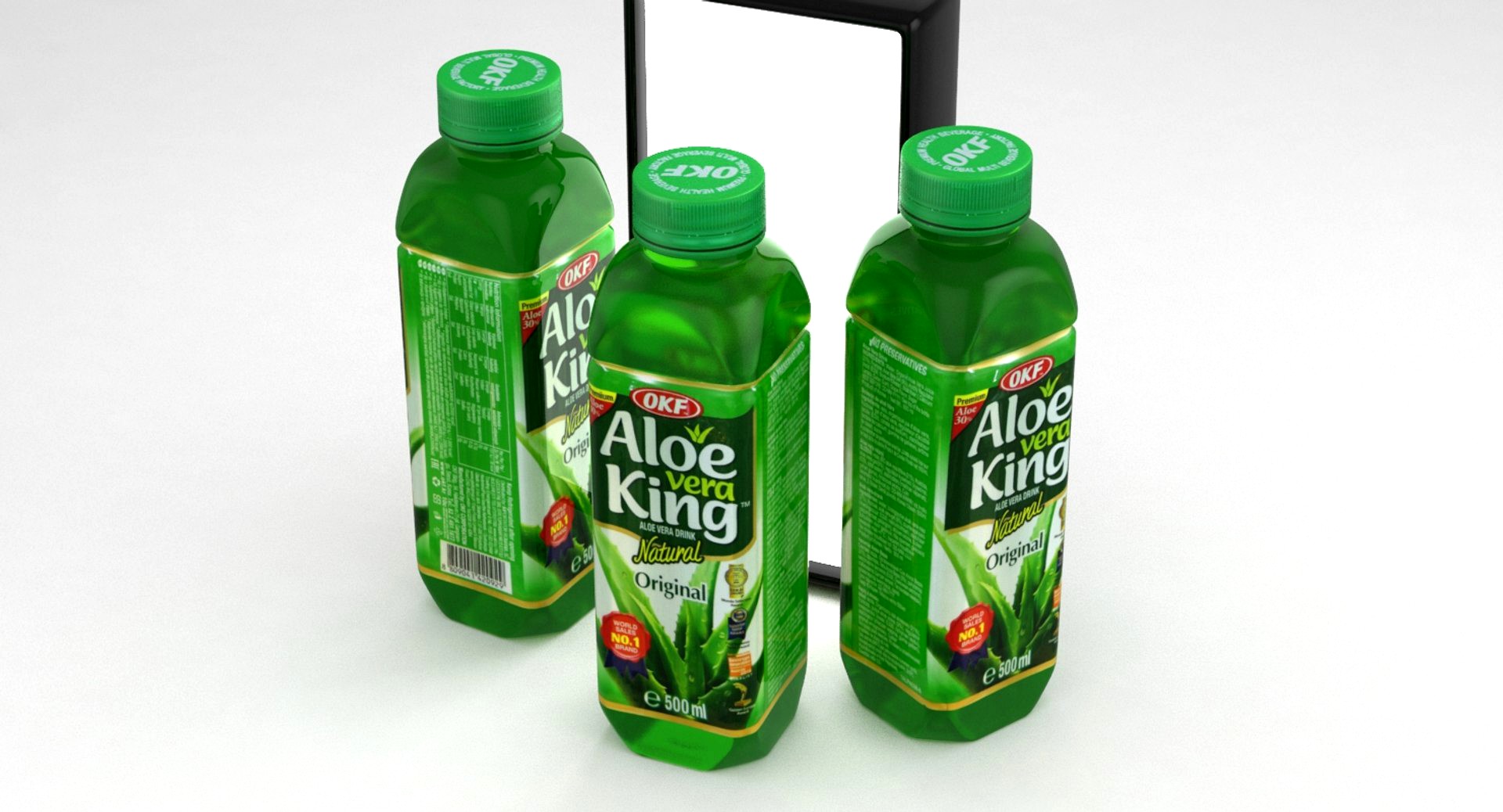 OKF Aloe Vera King Classic 500ml 3d model