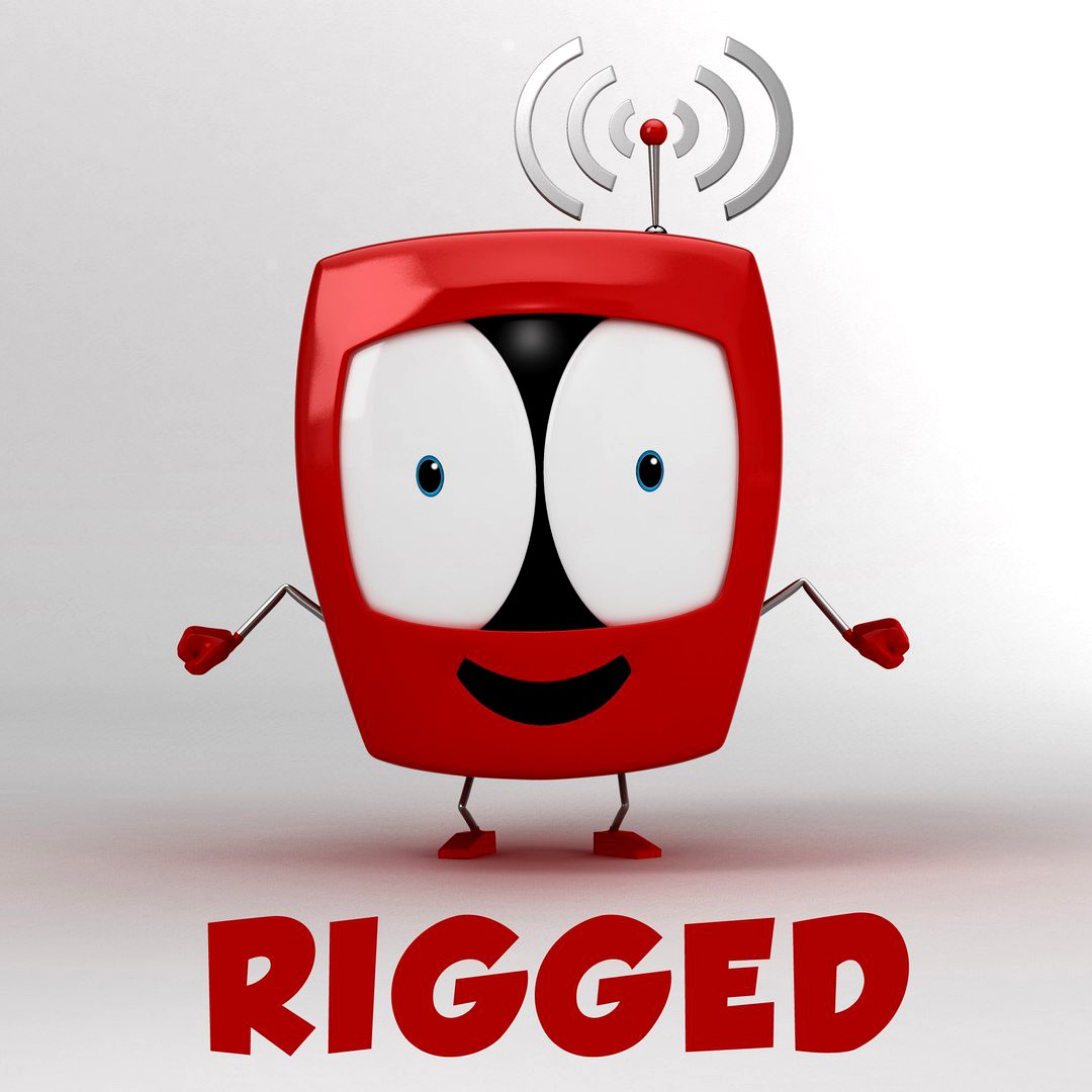 Maya TV cartoon character 3d model