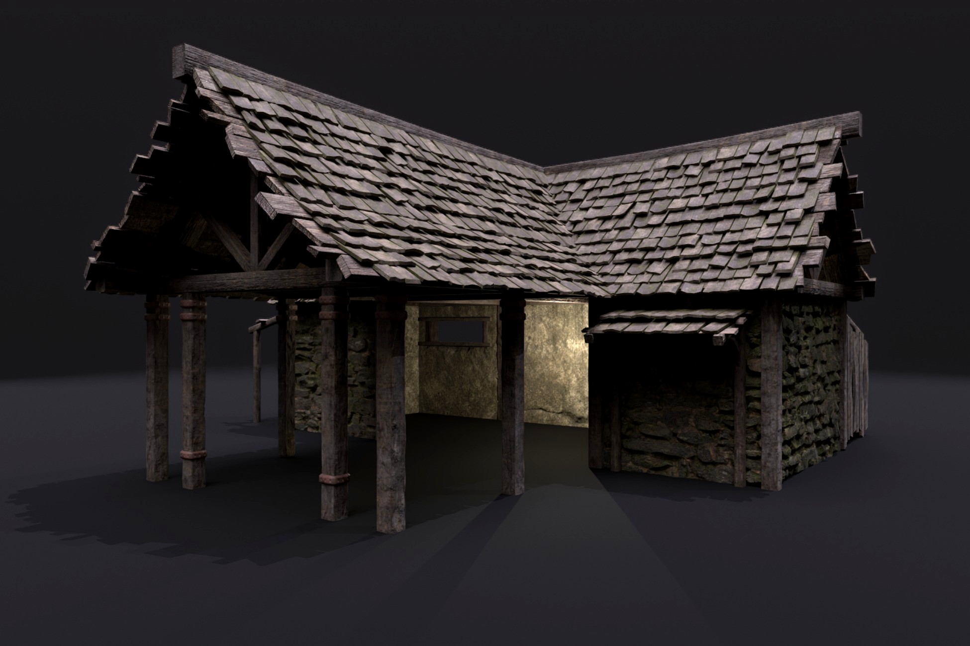 Medieval Realistic Forge 3d model