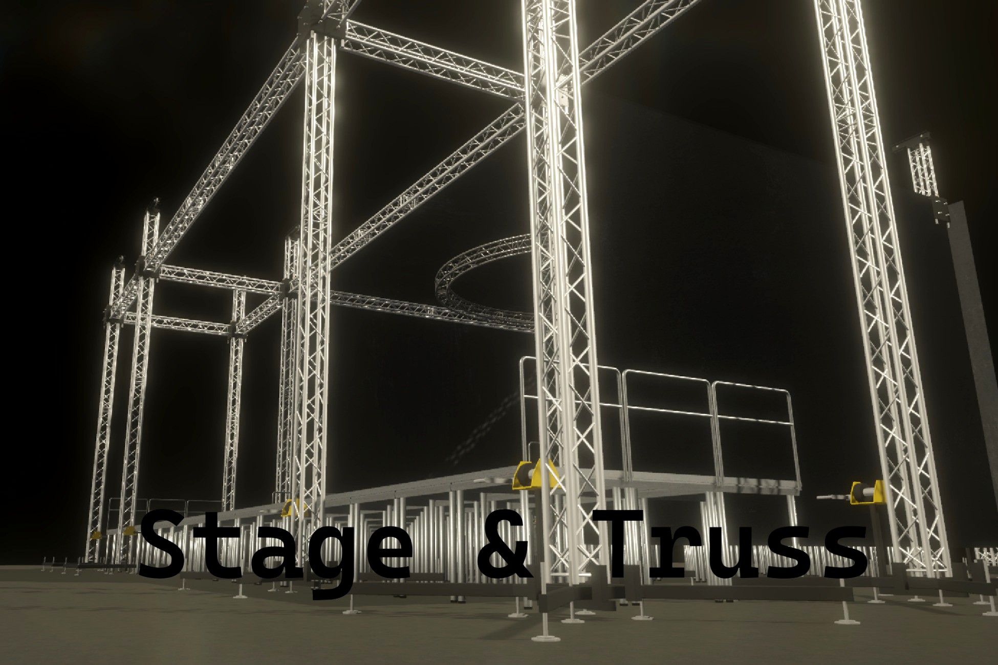 Stage&Truss 3d model