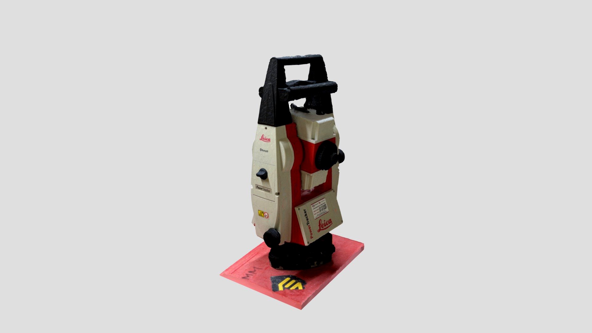 Leica Power Tracker Machine Control Robotic TS 3d model