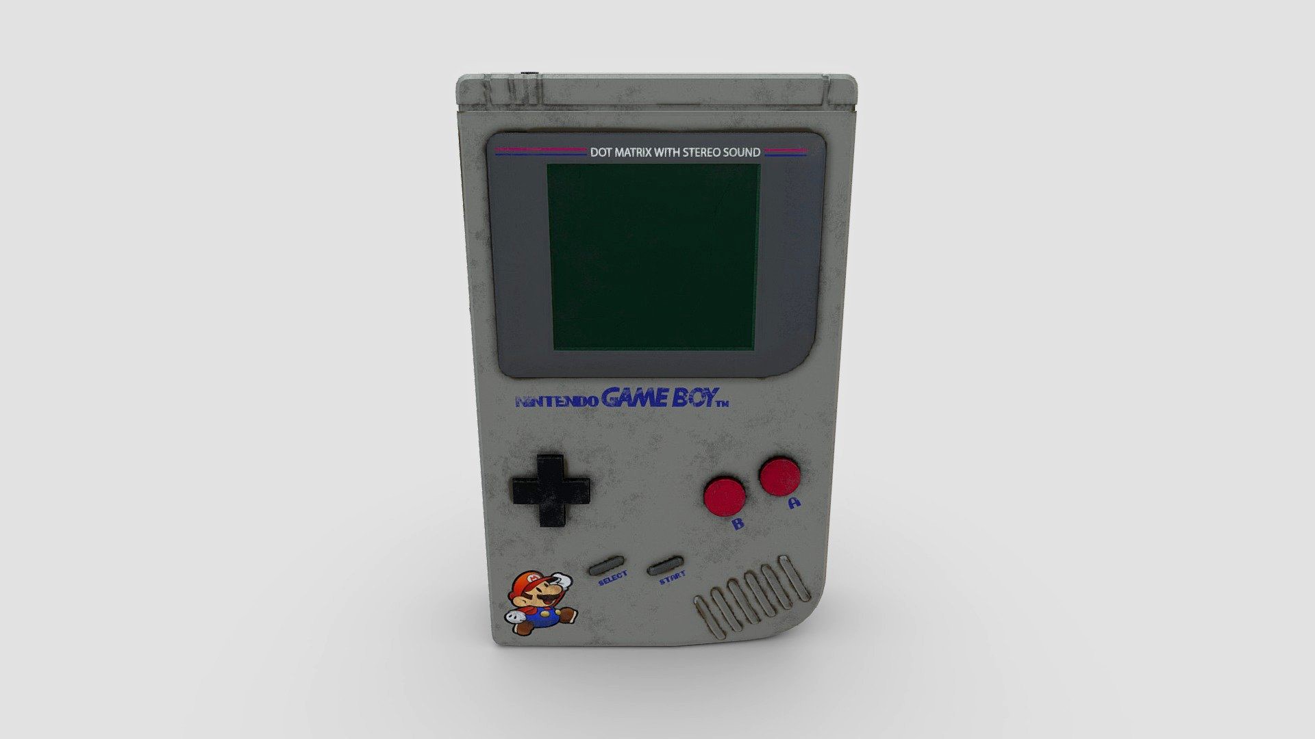 Game Boy Classic 3d model