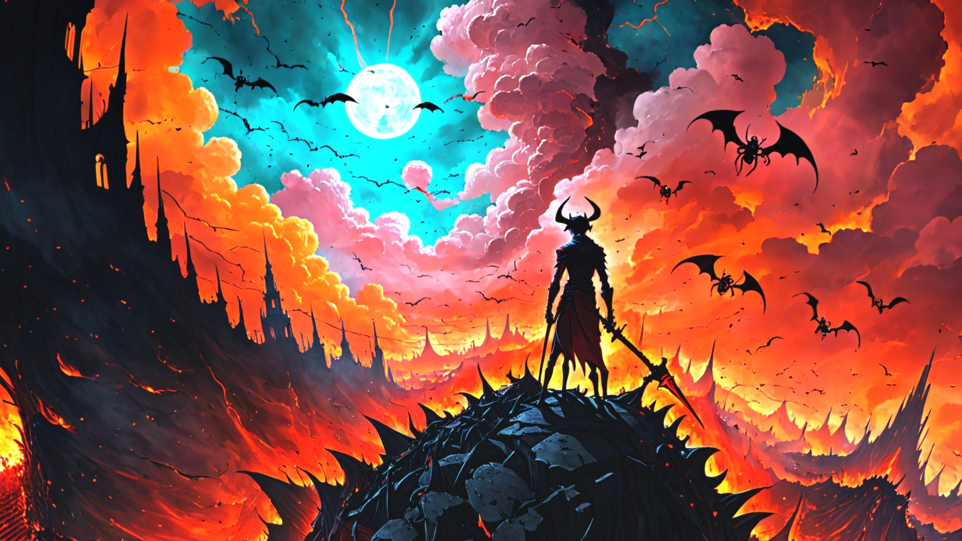 HDRI Anime Horror Panorama V 3d model