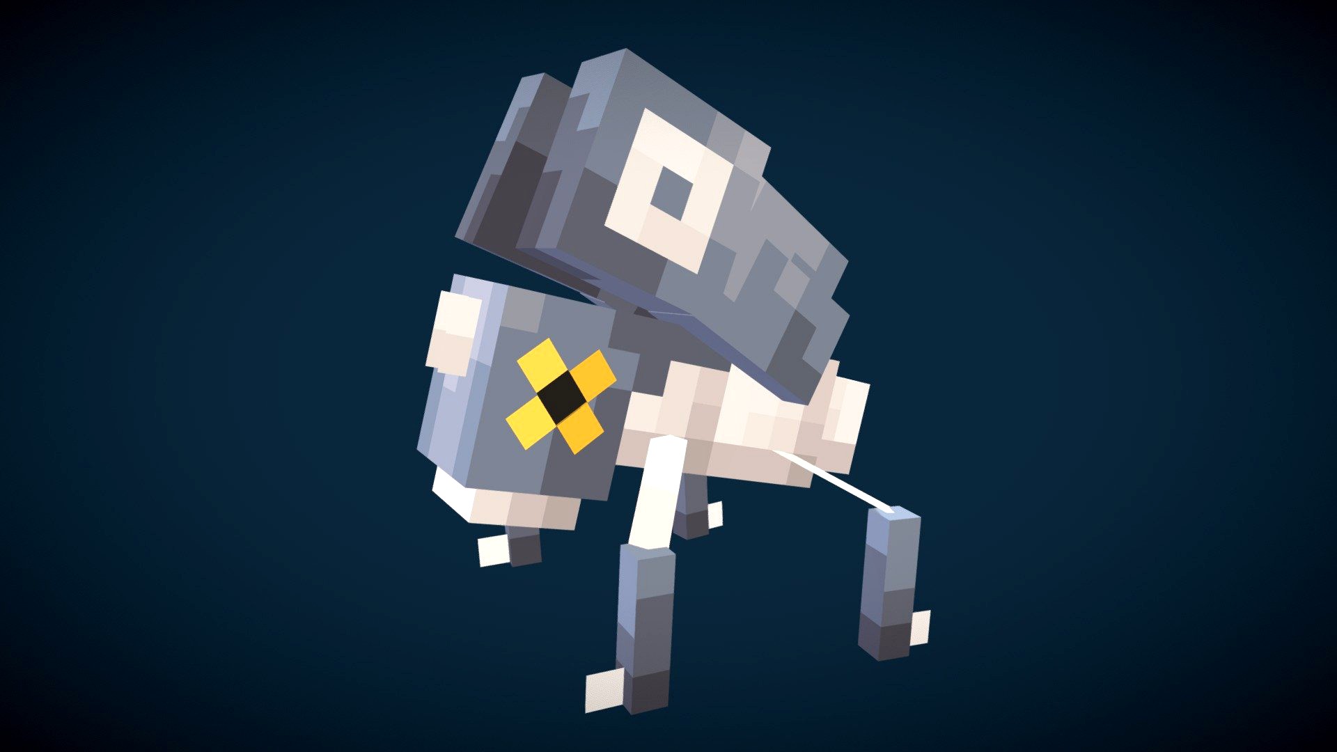 Nymble - Minecraft Cobblemon Style 3d model
