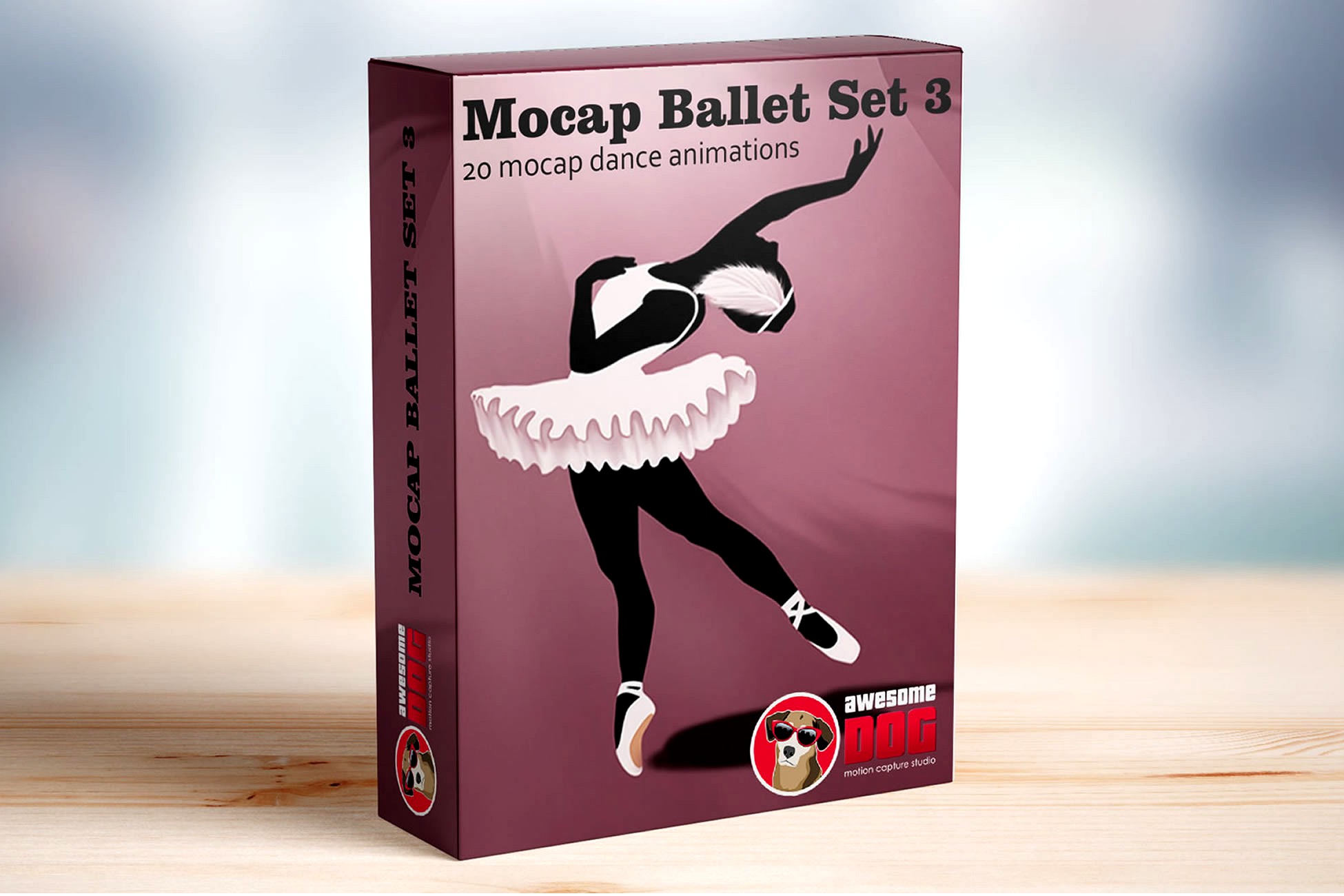 Ballet Dances (Set 3) Pack 3d model
