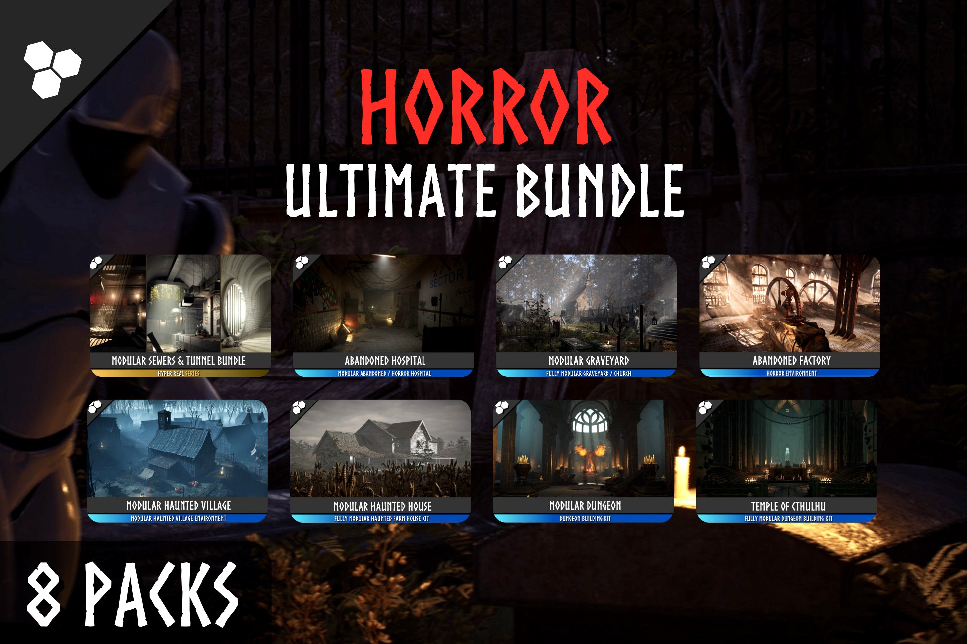 Ultimate Horror Bundle (Haunted House, Village, Graveyard, Dungeon ...