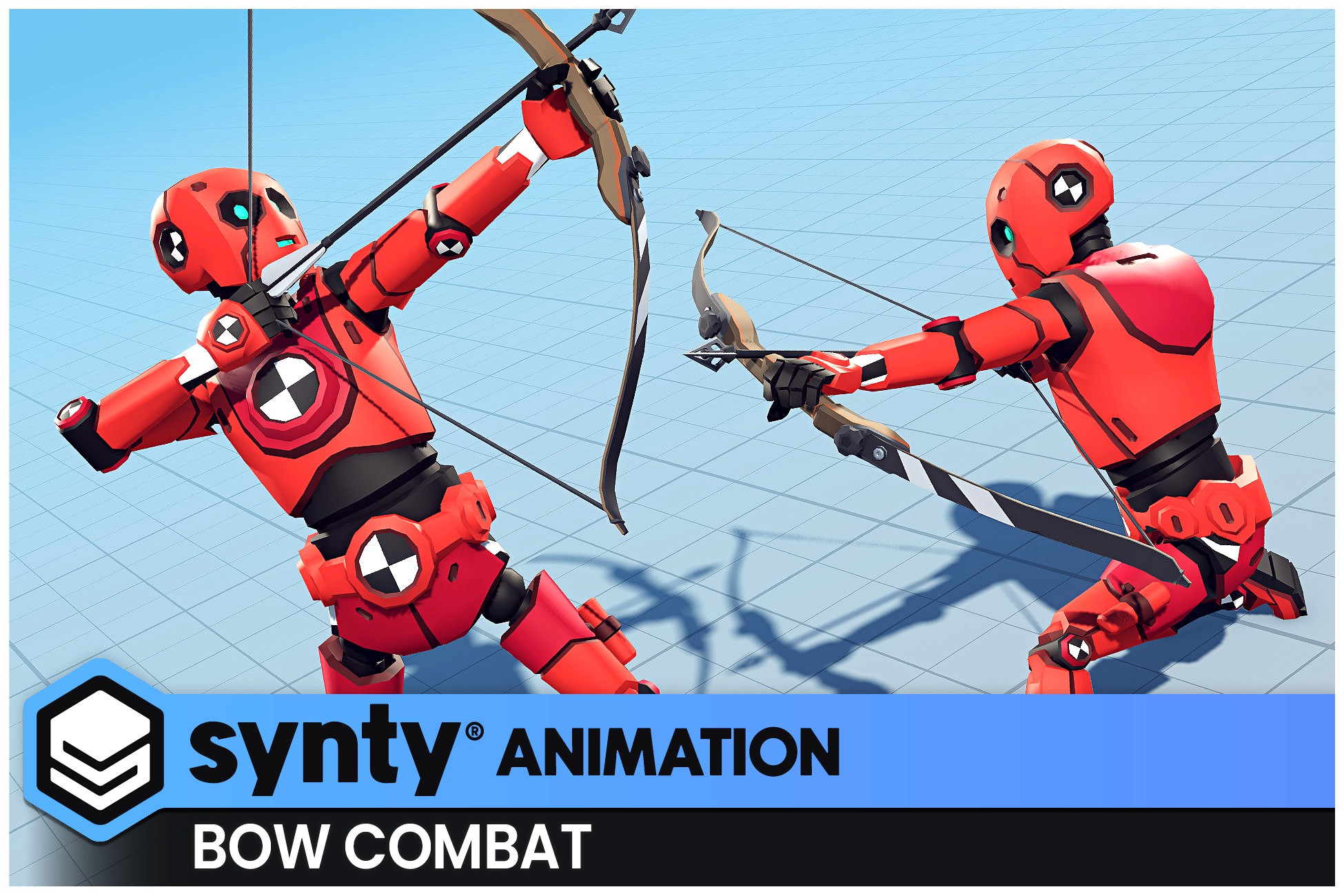 Synty ANIMATION - Bow Combat 3d model