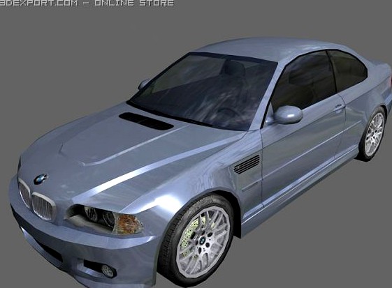 Bmw m3 e46 3D Model