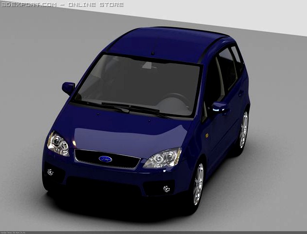 Ford Focus CMAX 3D Model