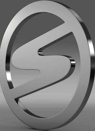 Trabant Logo 3D Model