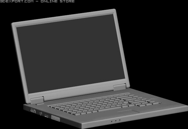 Laptop 3D Model
