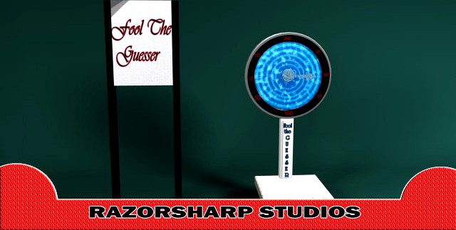 Weight Guessing Game Carnival Scale 3D Model