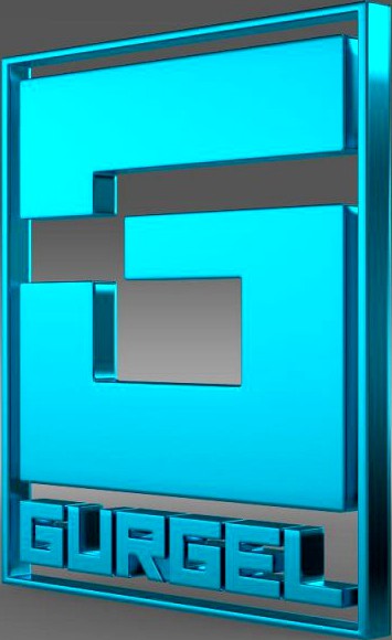 Gurgel Logo 3D Model
