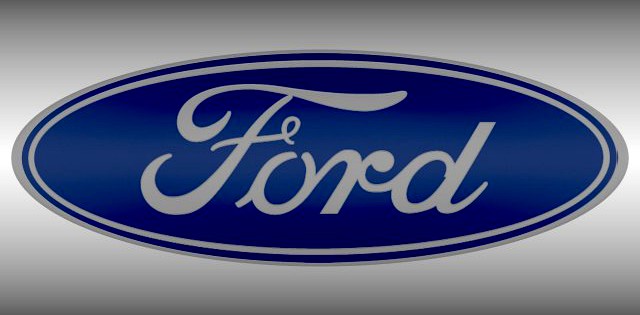 Ford logo 3D Model