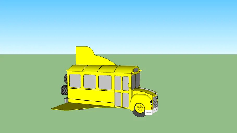The Magic School Bus 3d model