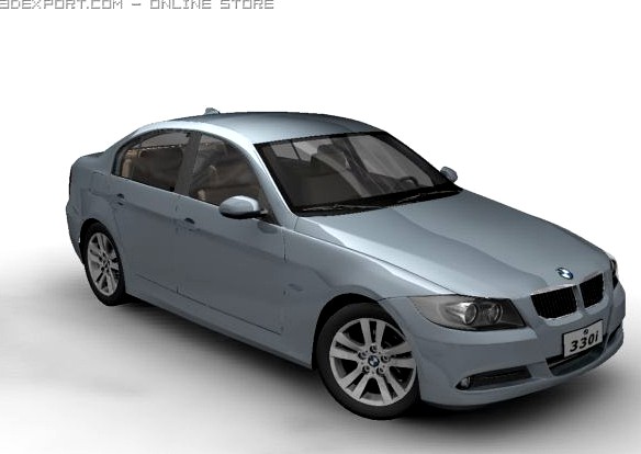 BMW 3 series E90 3D Model