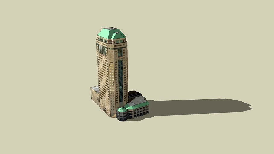 Vern Riffe Office Tower 3d model