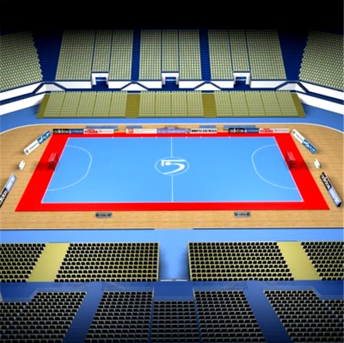 UEFA Futsal Arena 3D Model