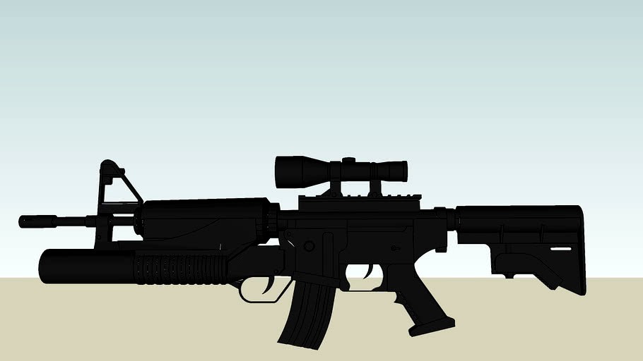 M4 Carbine 3d model