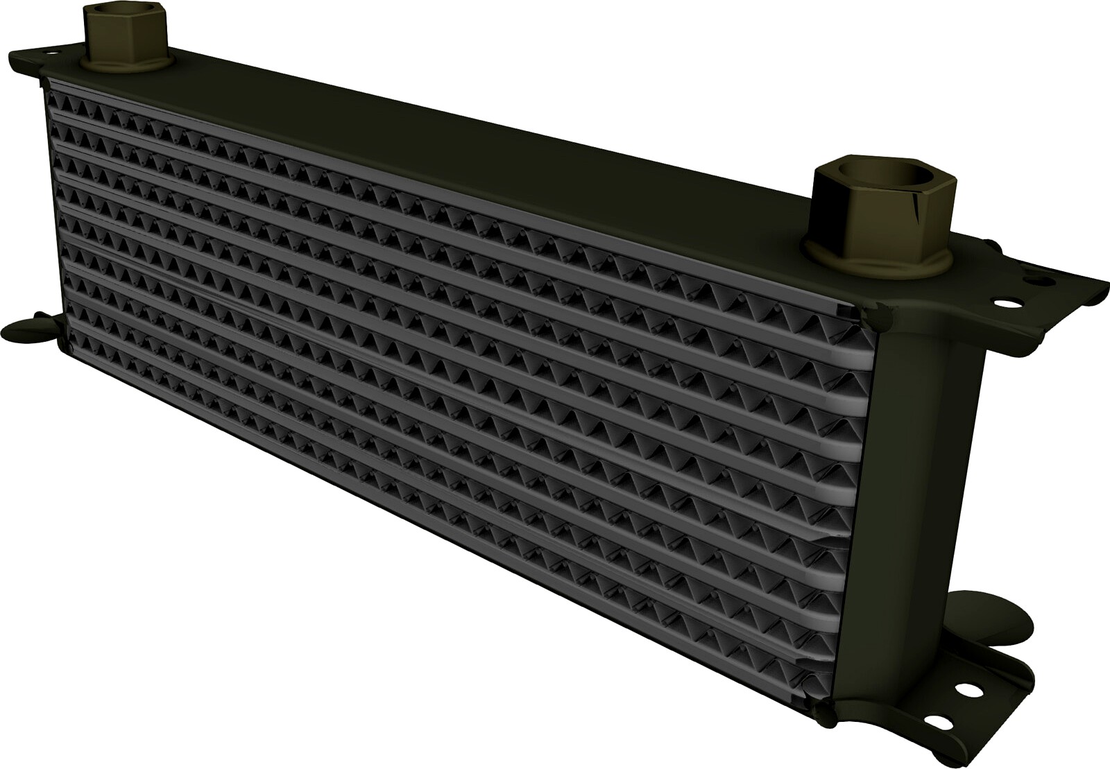 Oil Cooler 3D CAD Model
