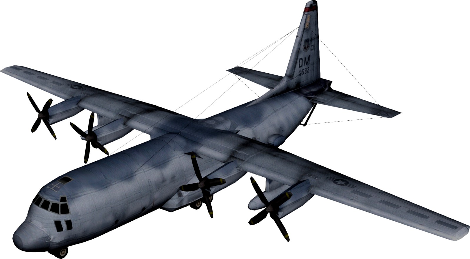 Lockheed EC-130H Compass Call 3d model