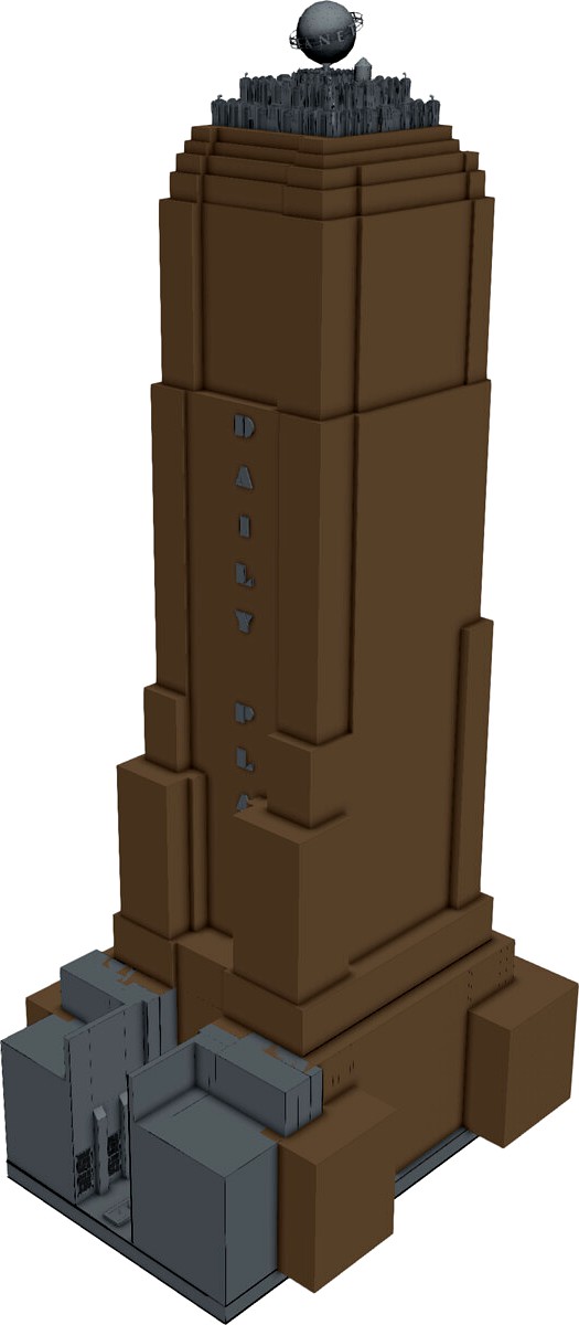 Daily Planet 3d model