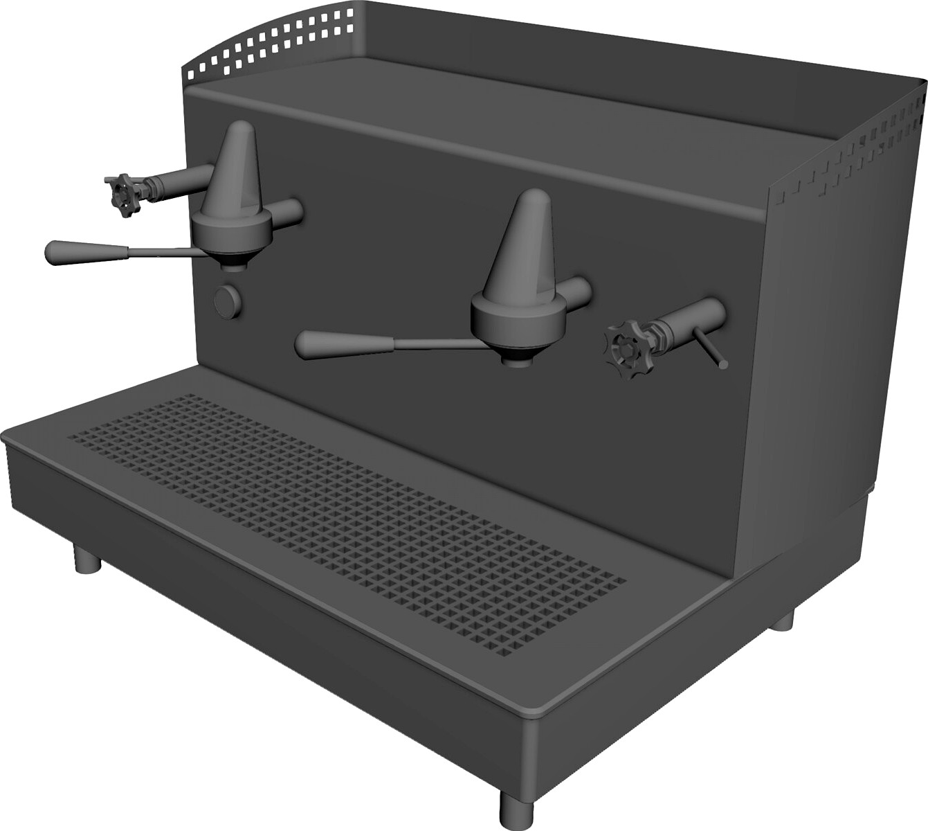Espresso Machine 3D CAD Model