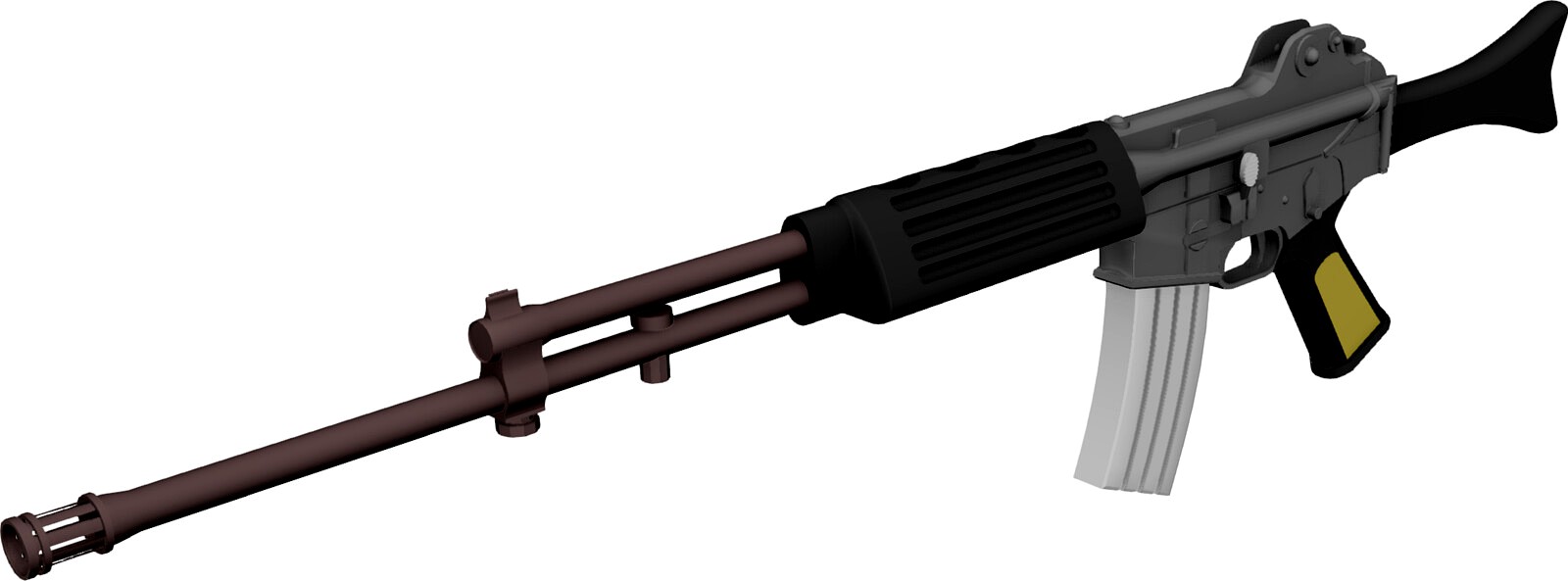 K2 Rifle 3d model