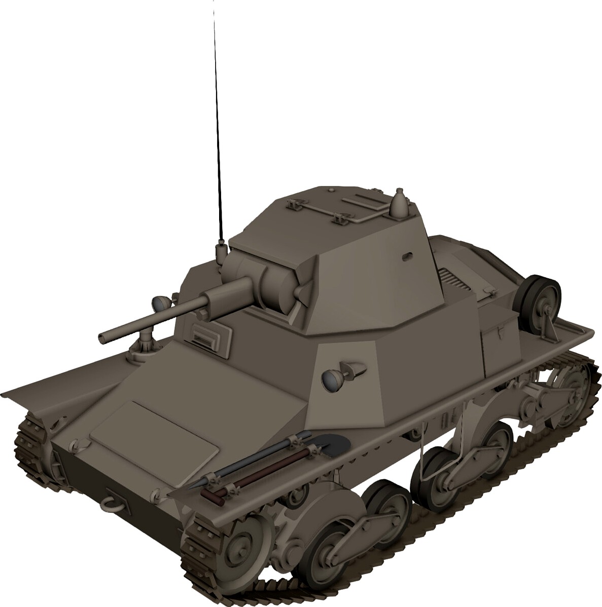 Fiat L3-33/1 3d model