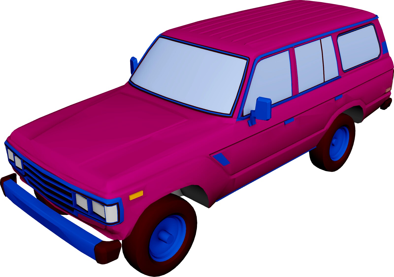 Toyota Land Cruiser 3d model