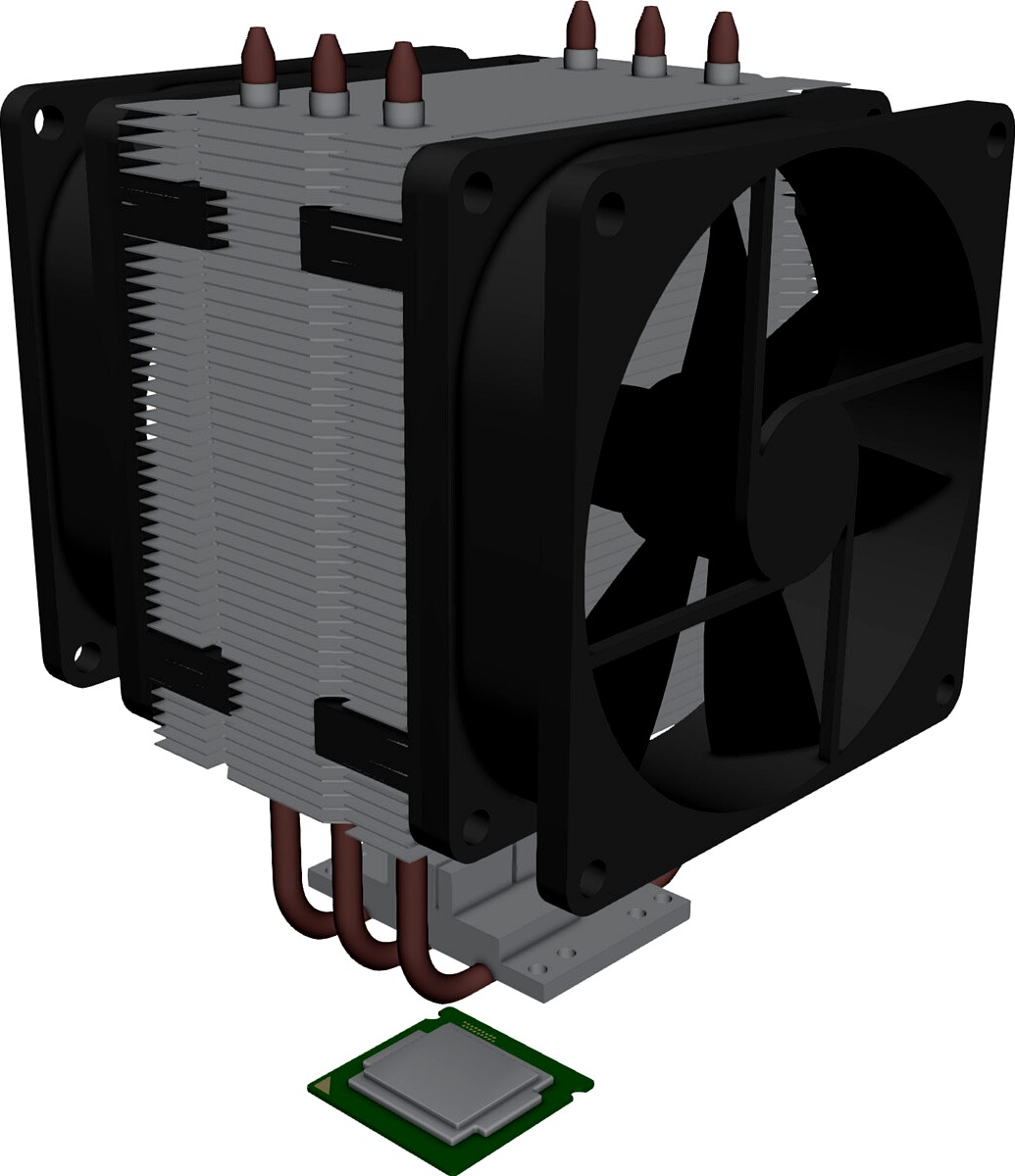 Cooler Master TX3 3D CAD Model