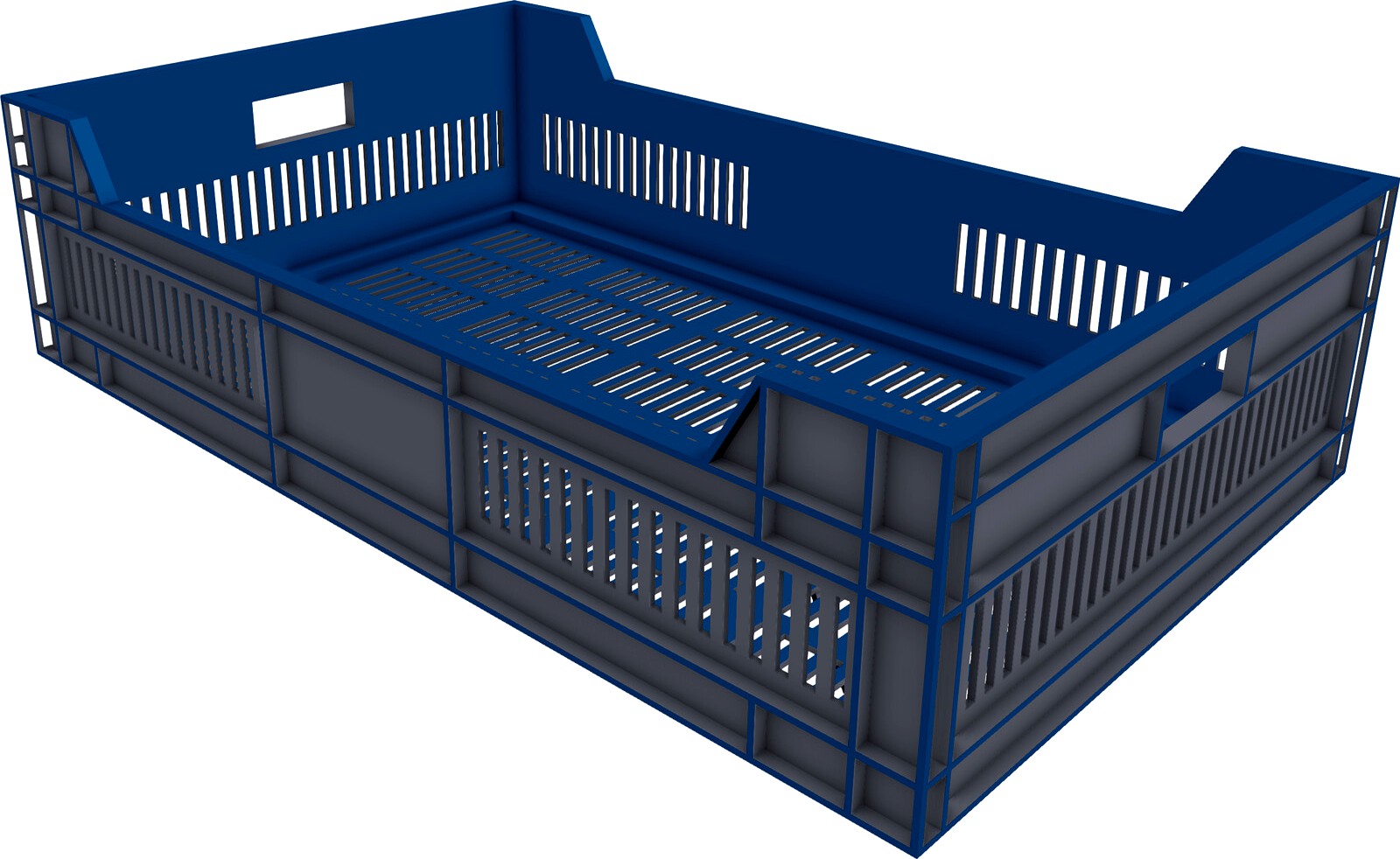 Plastic Rack 3D CAD Model