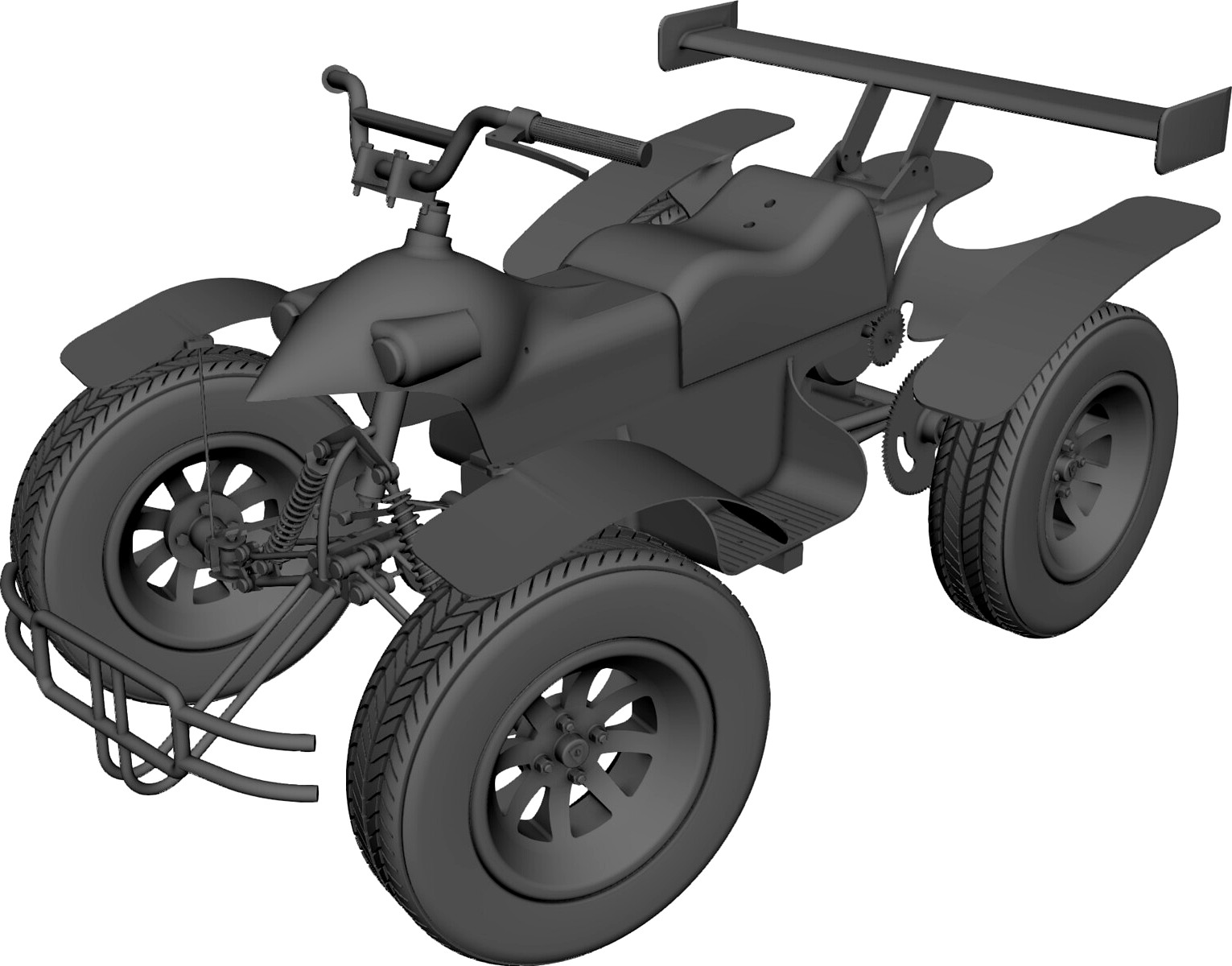 Quad Concept 3D CAD Model