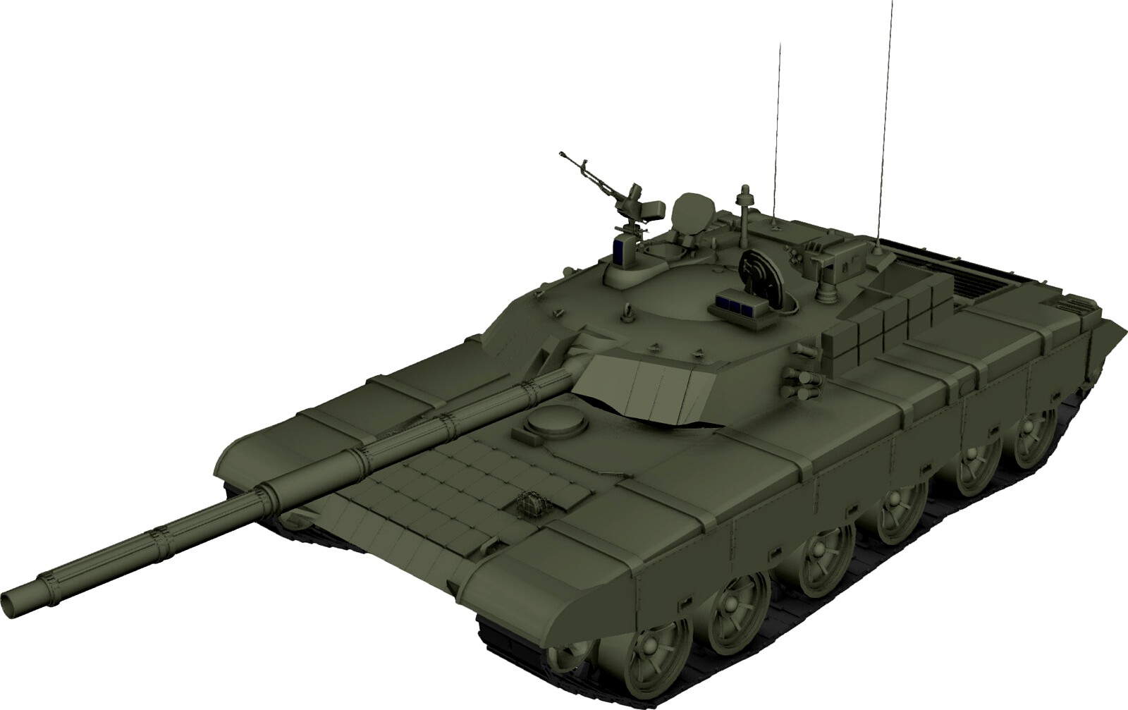 ZTZ-99 Chinese MBT 3d model