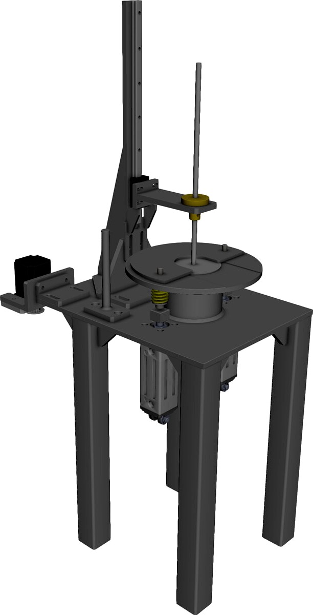 Auto Welding Table 3D CAD Model