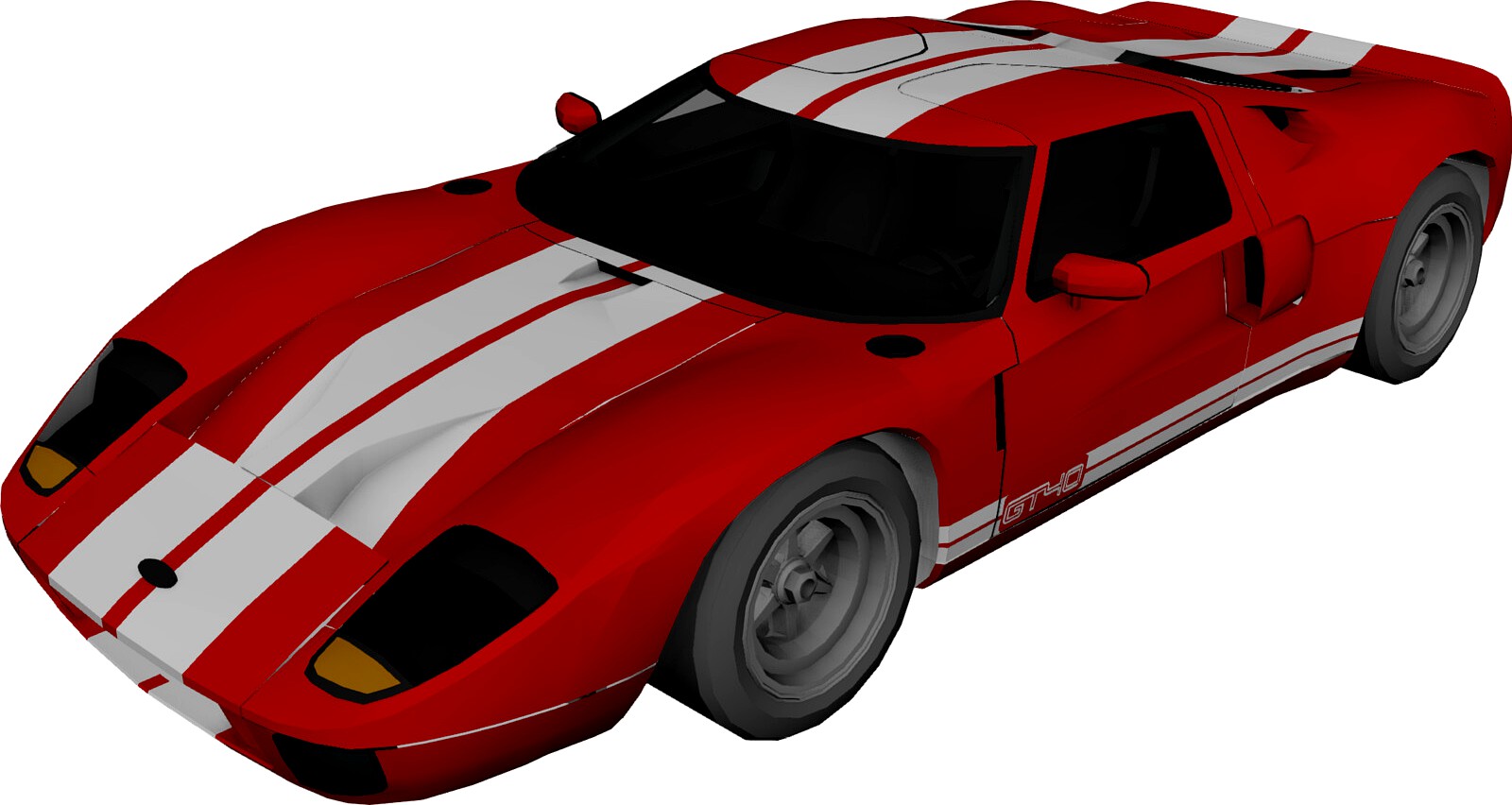 Ford GT40 3d model