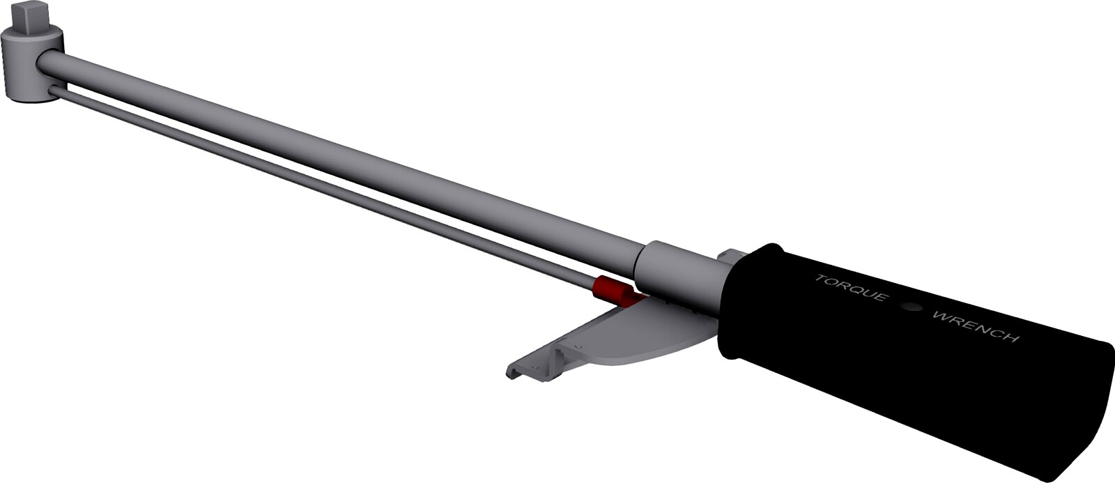 Torsion Style Torque Wrench 3D CAD Model