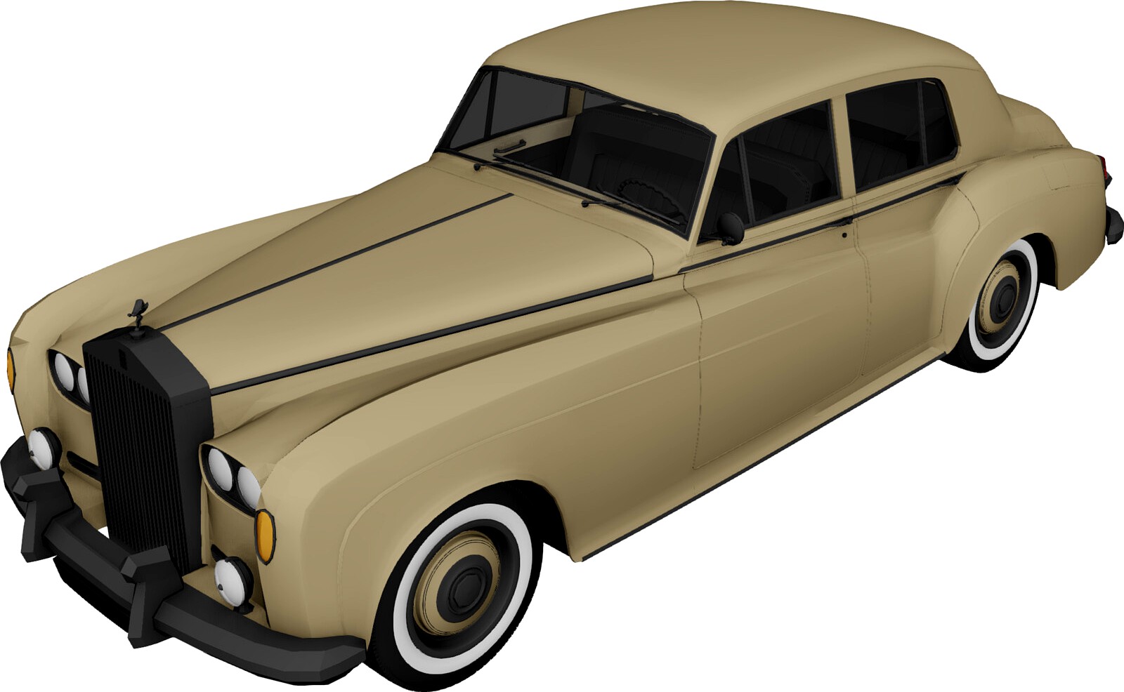 Rolls-Royce Silver Cloud 3d model