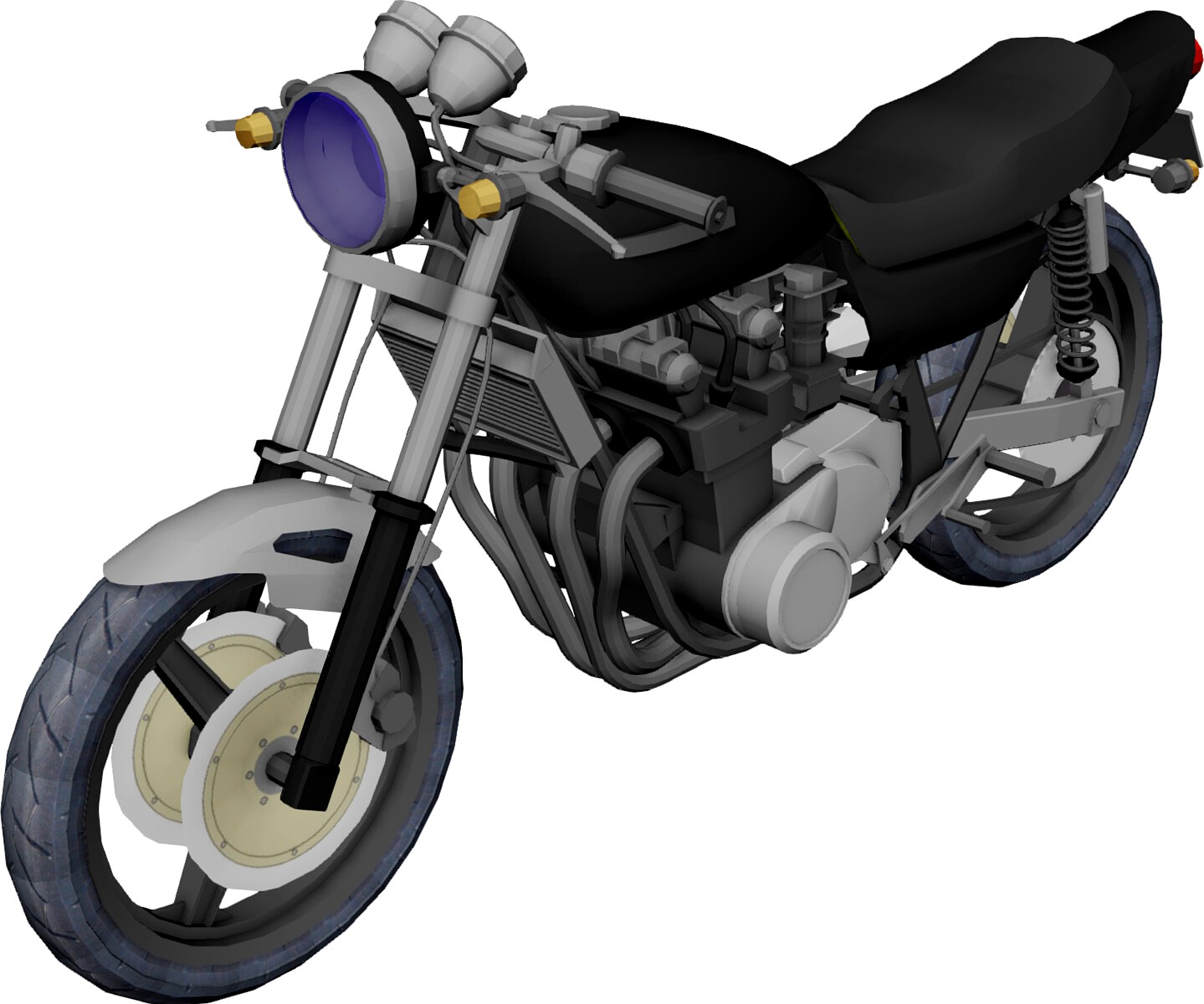 Kawasaki Z900 3d model
